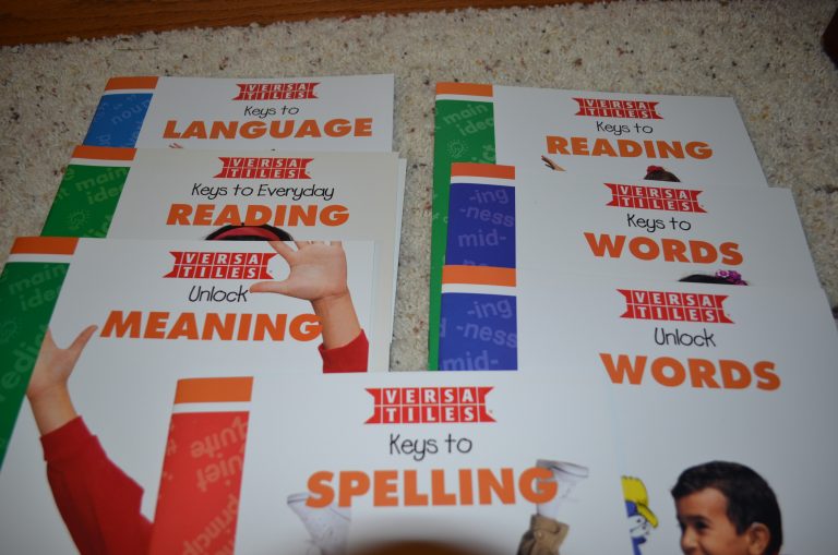 Versatiles Literacy Language Arts - Great for Struggling Students