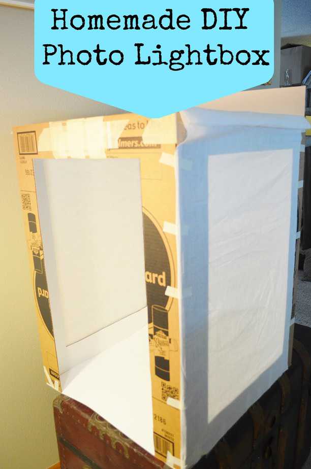 DIY Homemade Photography Light Box Step By Step Tutorial