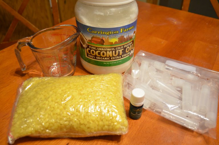 How to Make Homemade Organic Chapstick Recipe