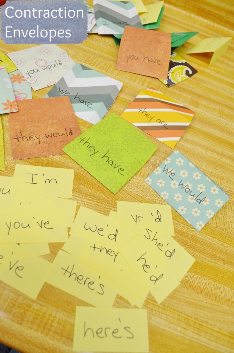 Easy and Creative Die Cut Common Core Projects for Teachers