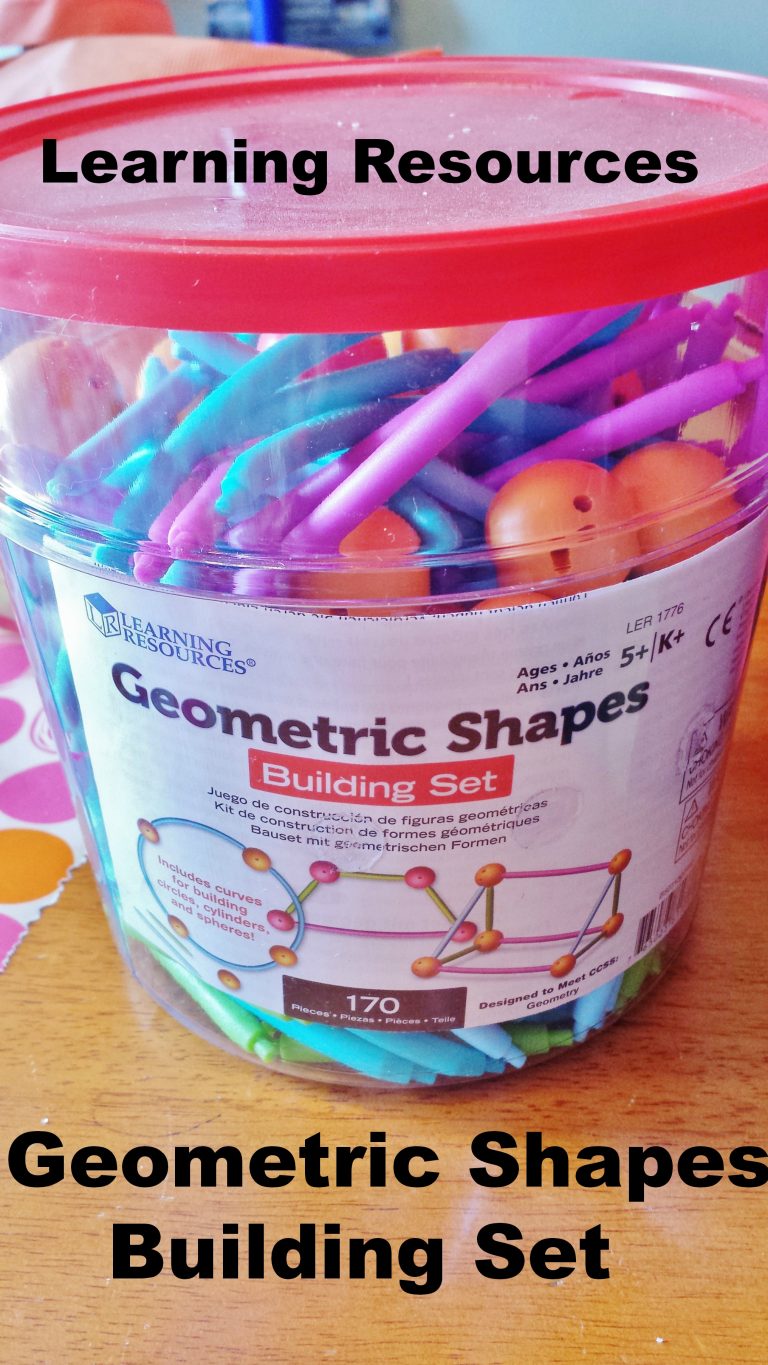 Learning Resources Geometric Building set Review