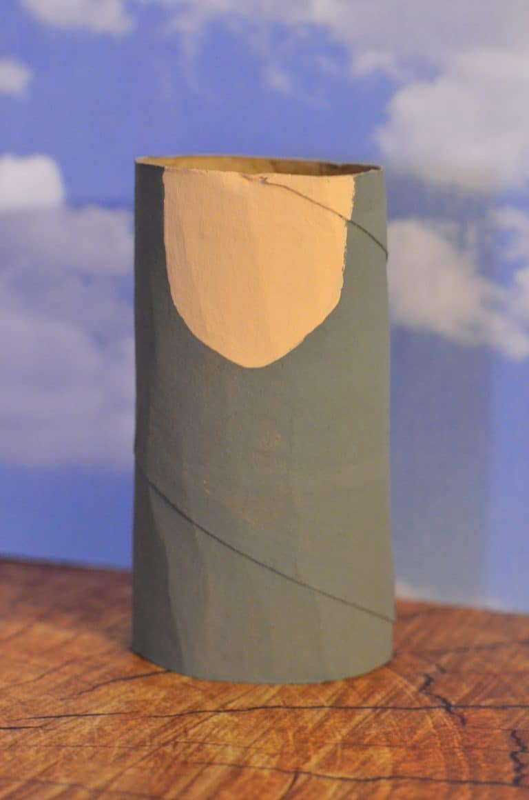 Albert Einstein Toilet Paper Tube Kids Craft