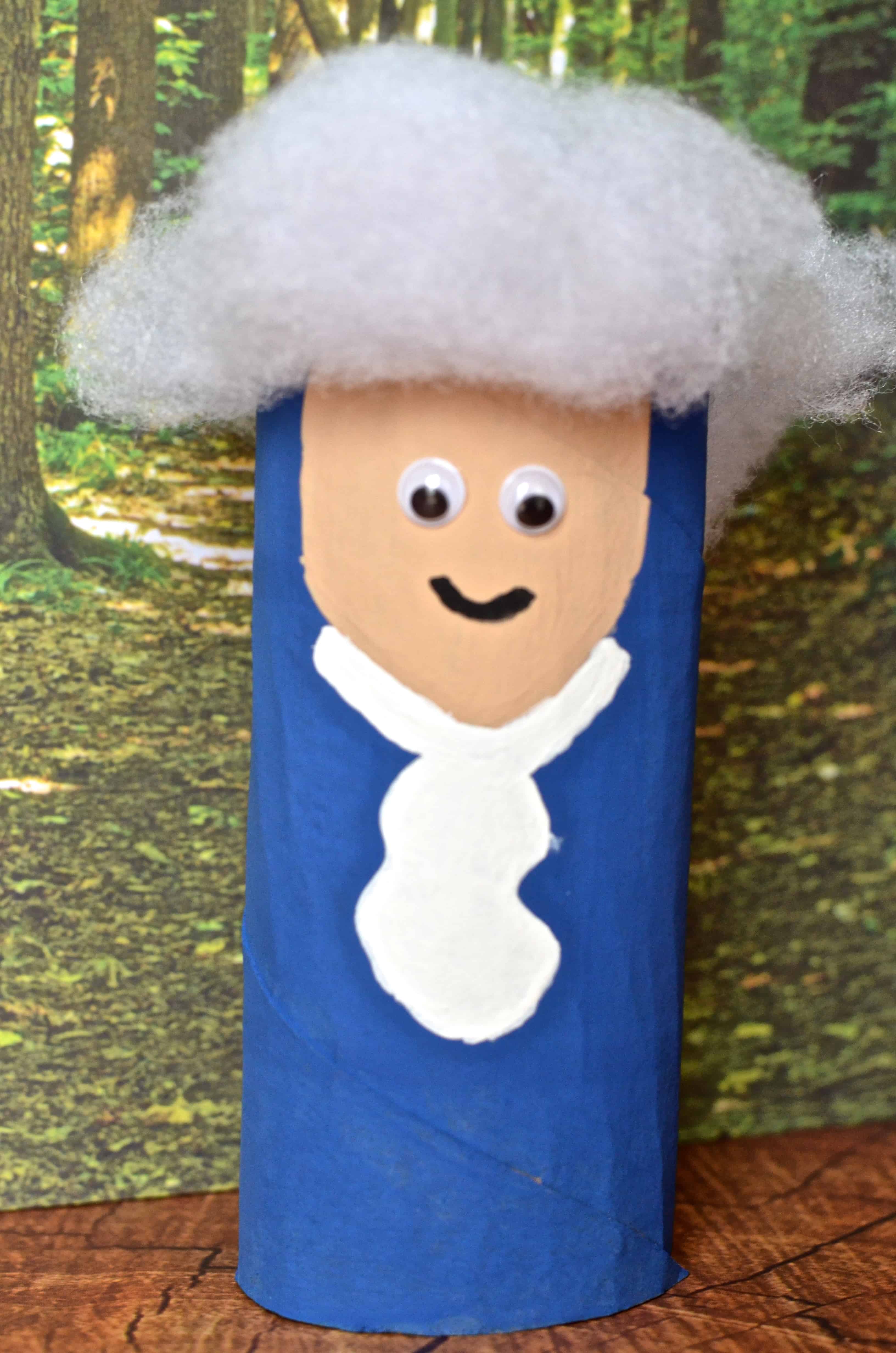 President Washington Lincoln Toilet Paper Tube Craft Kids