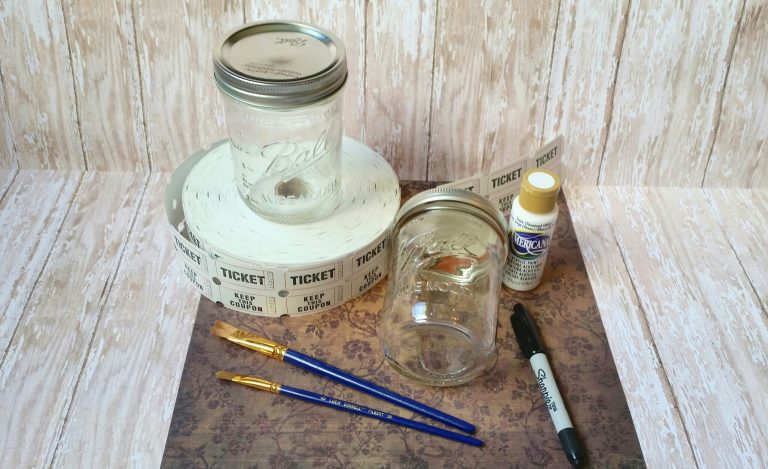 DIY Ticket Jar Kid's Behavior Management Incentive Idea
