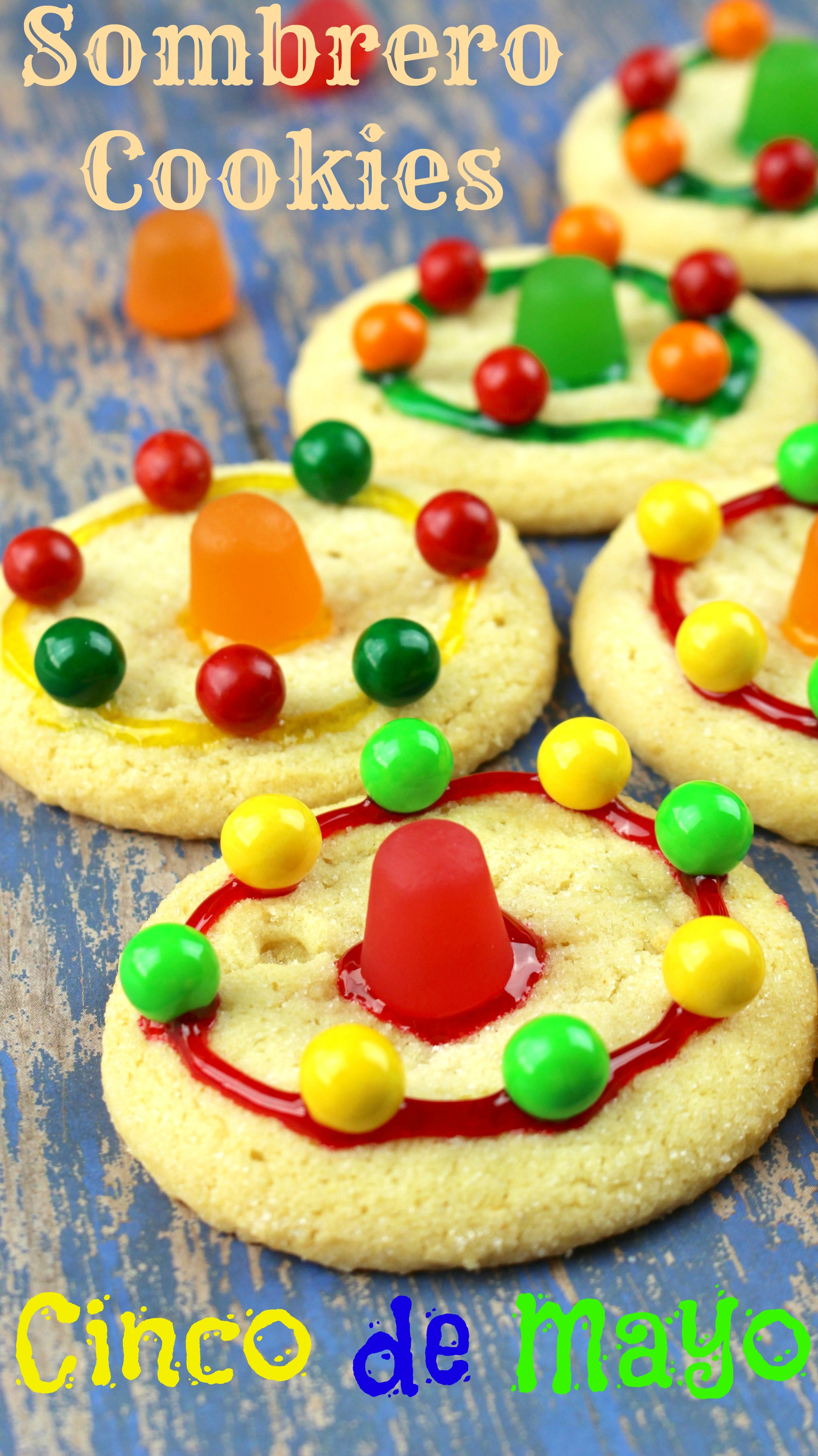 Cinco de Mayo Sombrero Cookies Celebration