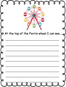 5 FREE Imaginative Writing Prompt Printables : Handwriting is Fun