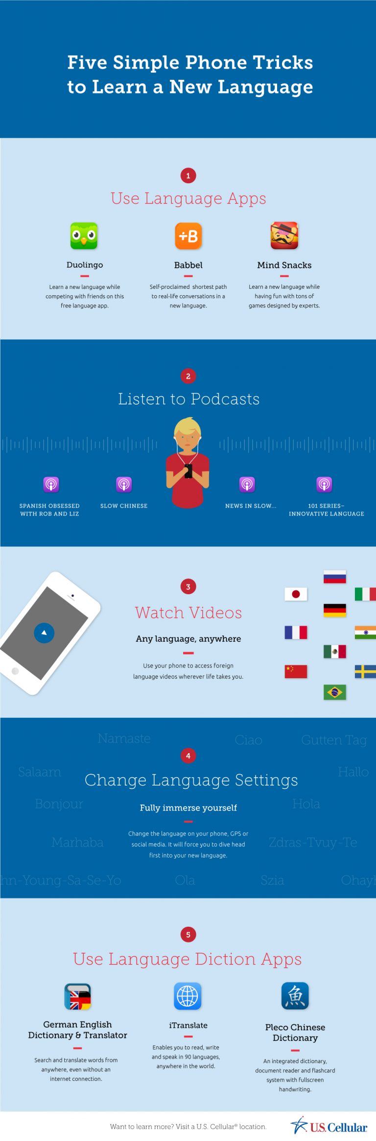 Apps & Tips to Learn a New Language this Year