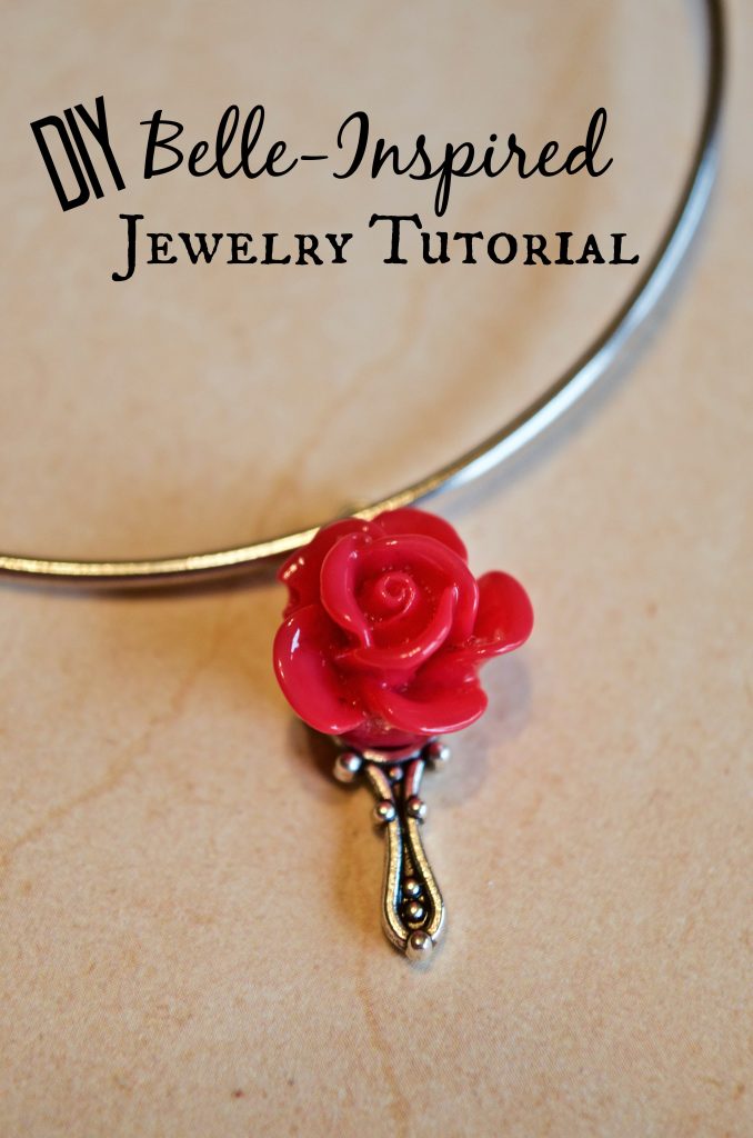 DIY Belle Inspired Beauty & the Beast Jewelry Tutorial