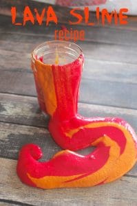 Make Your Own Lava Slime Recipe for Kids & Science Parties