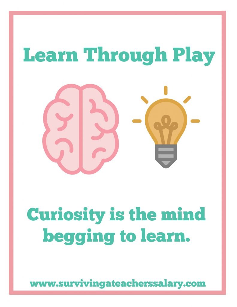 Learning through Play with a Daily Challenge! - Surviving A Teacher's ...