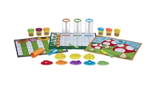 Counting Down to Christmas Play Dough Sensory Mats