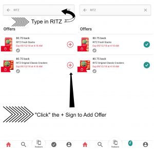 RITZ Crackers School Snack Ideas + Ibotta app Grocery Money Savings