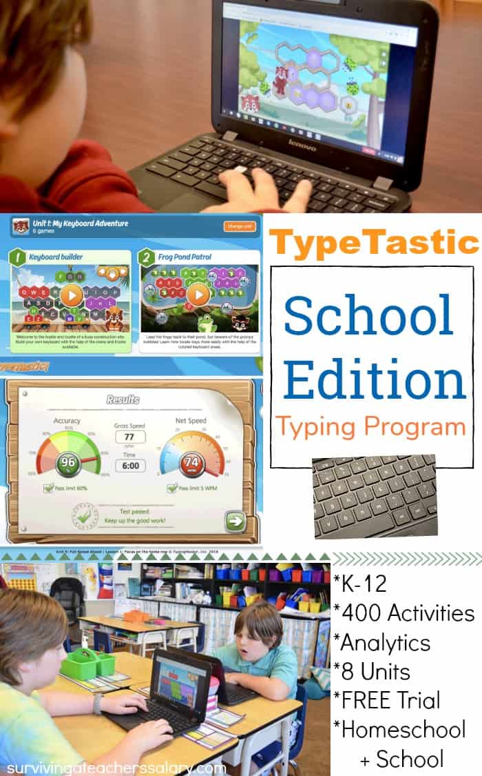 TypeTastic School Edition Review: Learn How to Type Typing Program