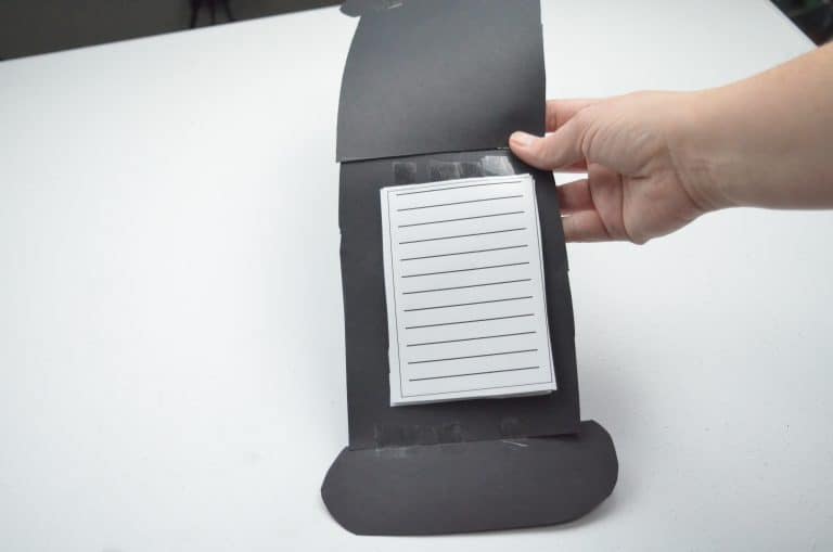 How to Make an Abraham Lincoln Top Hat Writing Booklet