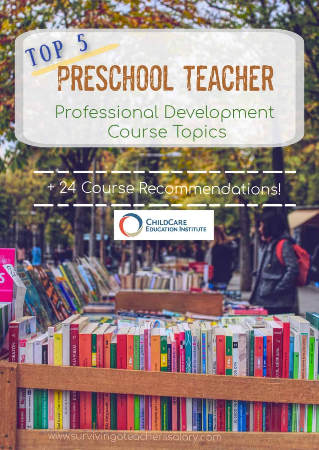 Top Five Professional Development Course Topics for Preschool Teachers