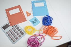 FREE Preschool Lacing Cards - Printable School Supplies Activity