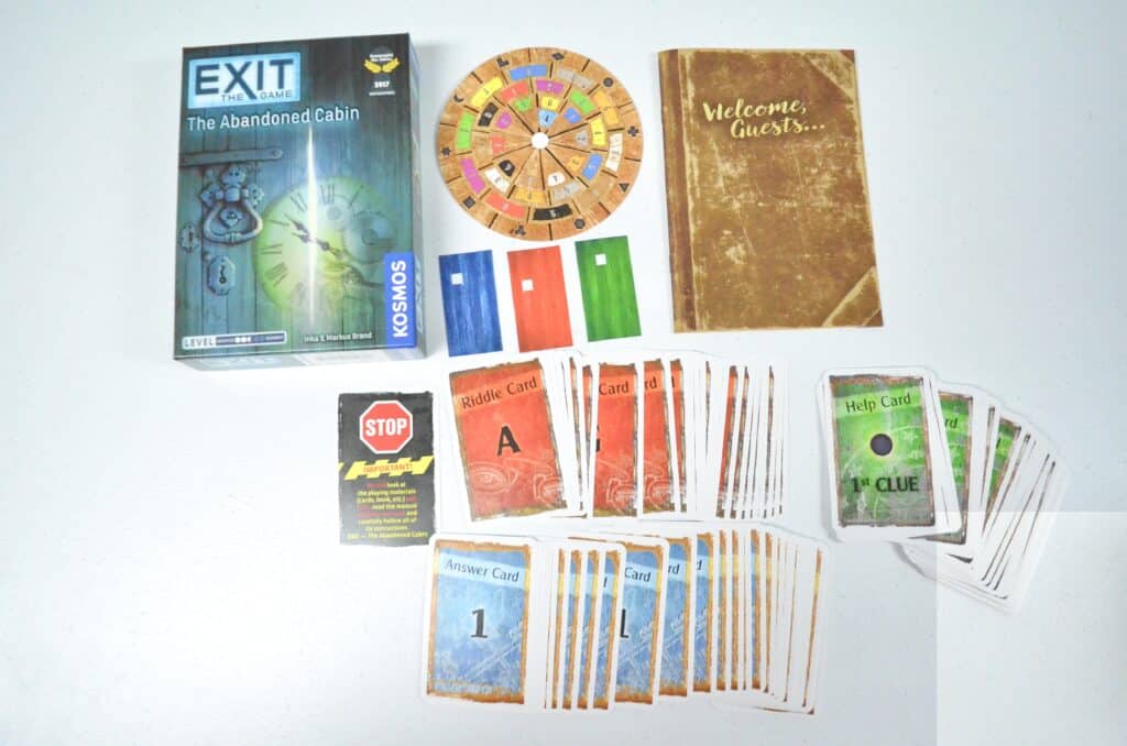 Home Escape Room Game Night - EXIT: The Game series by KOSMOS