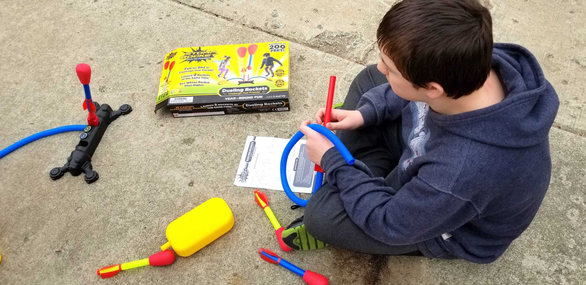 Having a BLAST with Stomp Rockets for Kids STEM Toy Review