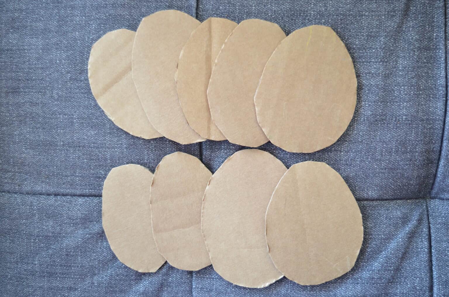 7 Cardboard Easter Egg Art Activities for Preschoolers