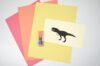 4 Dinosaur Art Activities for Kids - Silhouette Sensory Idea
