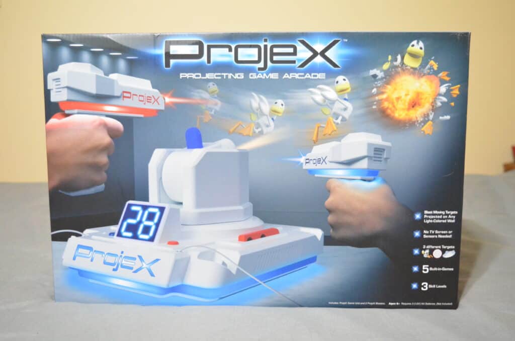 ProjeX Projecting Game Arcade Review - Screen Free Family Game Night