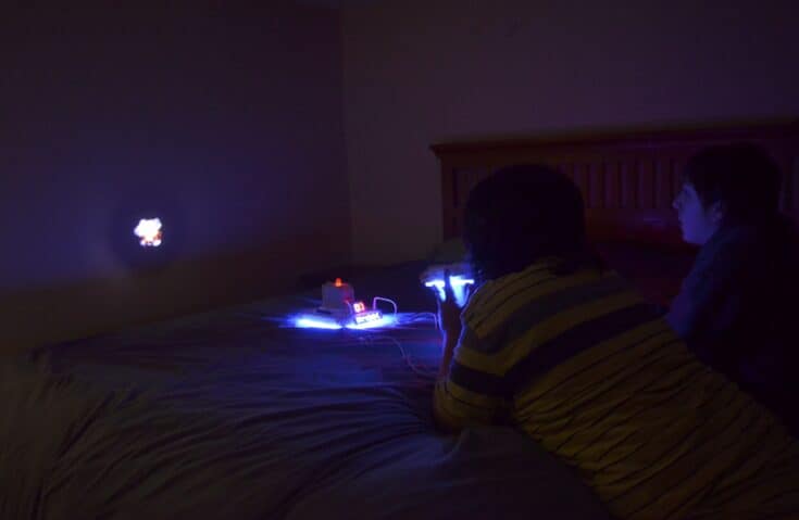 ProjeX Projecting Game Arcade Review - Screen Free Family Game Night