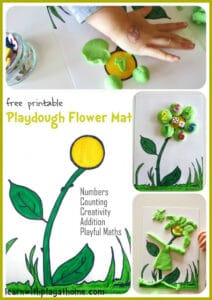 FREE Printable Play Dough Mats for Preschool Sensory Play