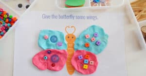 FREE Printable Play Dough Mats for Preschool Sensory Play