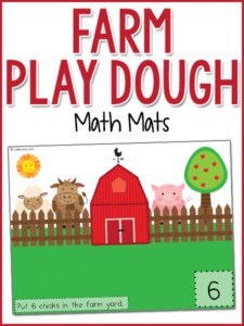 FREE Printable Play Dough Mats for Preschool Sensory Play