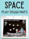 FREE Printable Play Dough Mats for Preschool Sensory Play