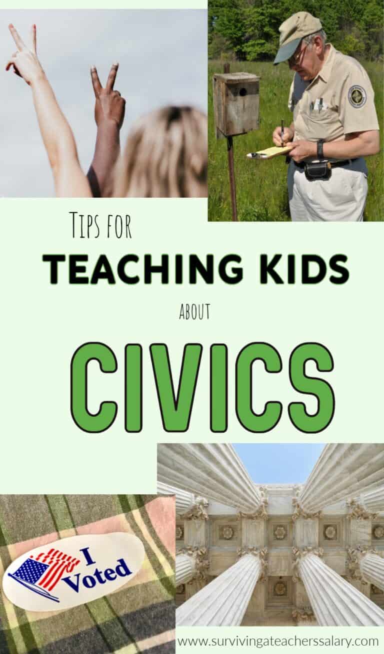 Tips for Teaching Kids About Civics + Project Ideas