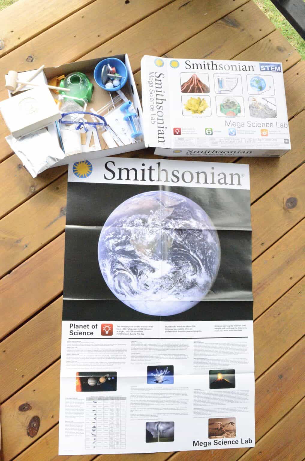 Smithsonian Mega Science Lab Kit STEM Review - 6 Science Activities!