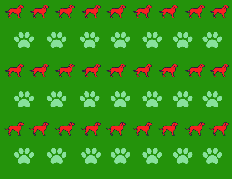 FREE Printable Dog themed Wrapping Paper Printables