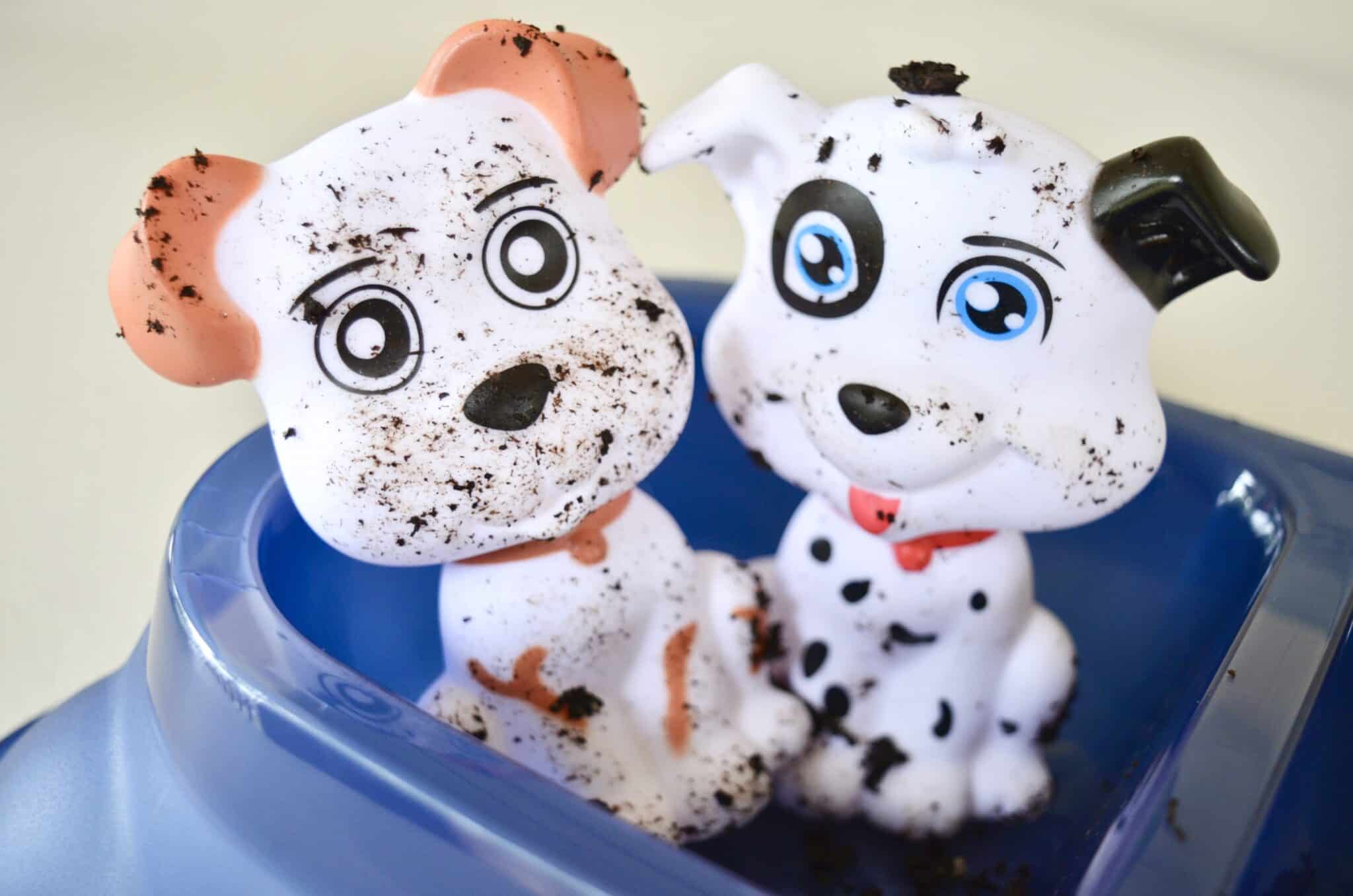 Muddy Puppy Dog Wash Sensory Play Activity for Kids