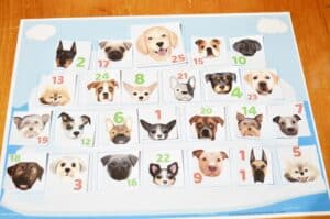 Free Printable Dog Advent Calendar - Holiday Countdown