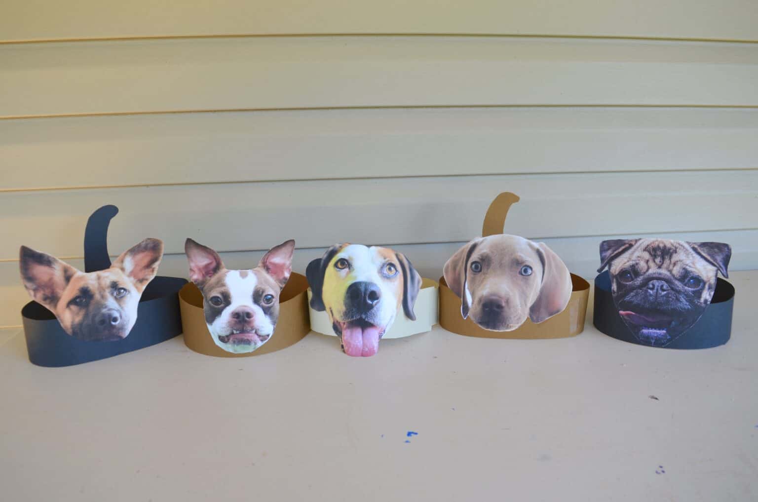 Printable 3D Headband Dog Craft for Kids - Celebrate Pets Week!
