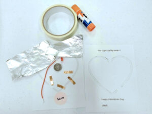 Valentine's Day Circuits STEM Activity for Kids